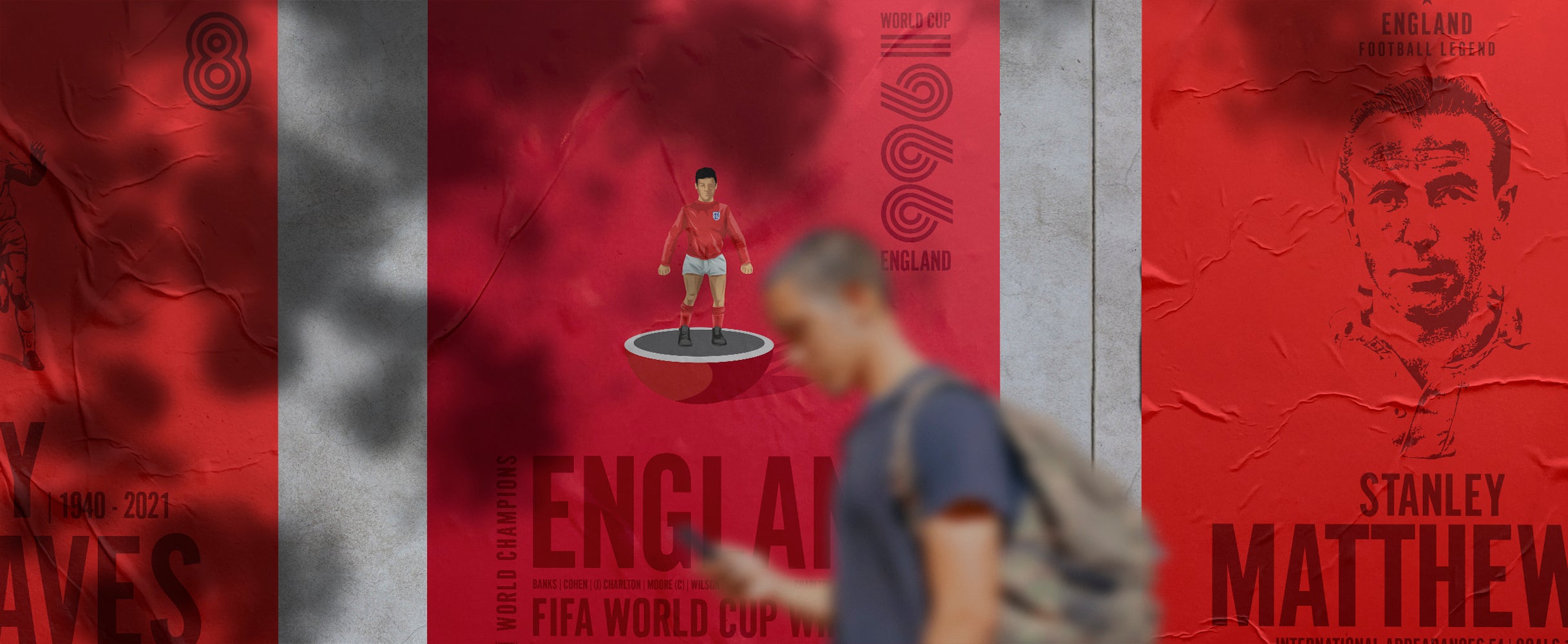 Buy English Football Posters Online - English Football Legends
