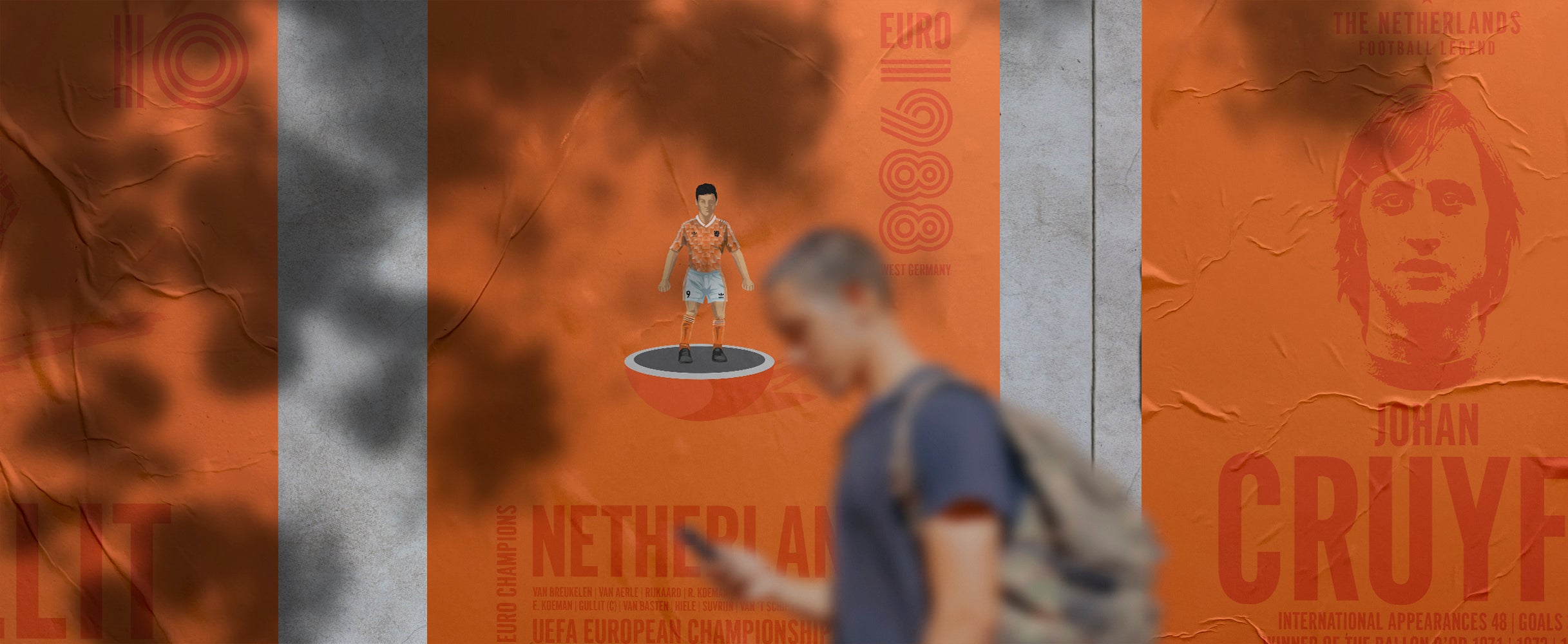 Buy Dutch Soccer Posters Online - Dutch Football Legends Posters