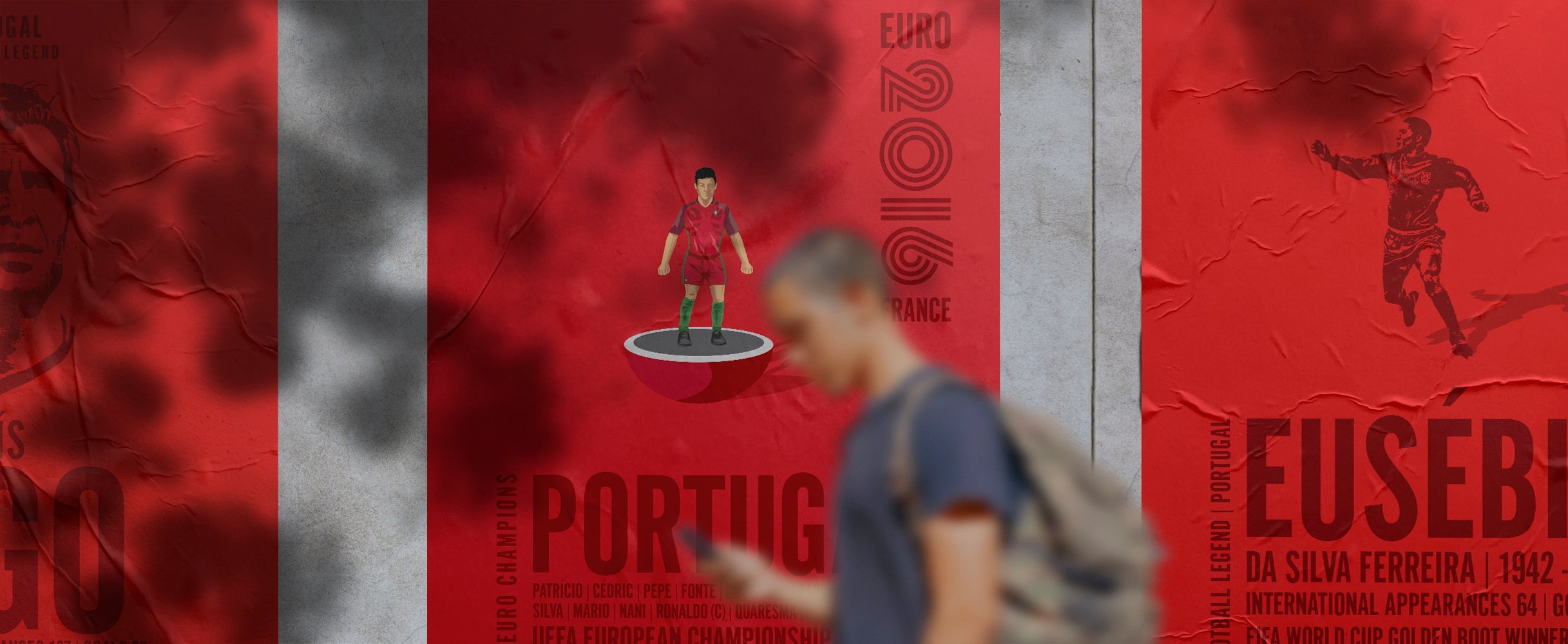 Buy Portuguese Football Legends Posters Online