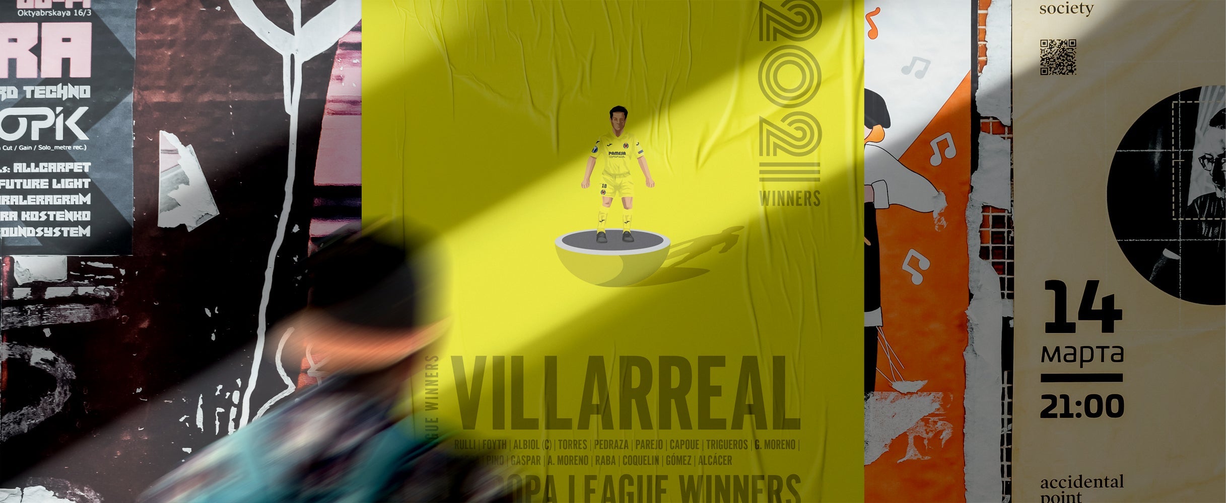 Villarreal Posters | Print Gifts for Villarreal Fans